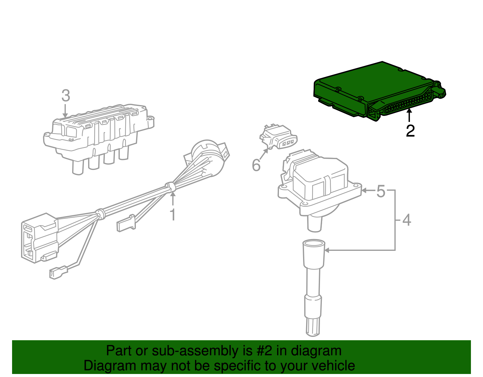 Genuine BMW 12-14-1-430-343 | Engine Control Module (ECM) | FREE ...