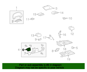 2010-2015 Lexus RX350 Cup Holder 55620-0E030-A0 | OEM Parts Online