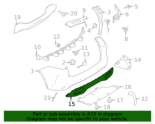 2019-2020 Jaguar F-Pace Lower Panel T4A33539 | JaguarParts.com