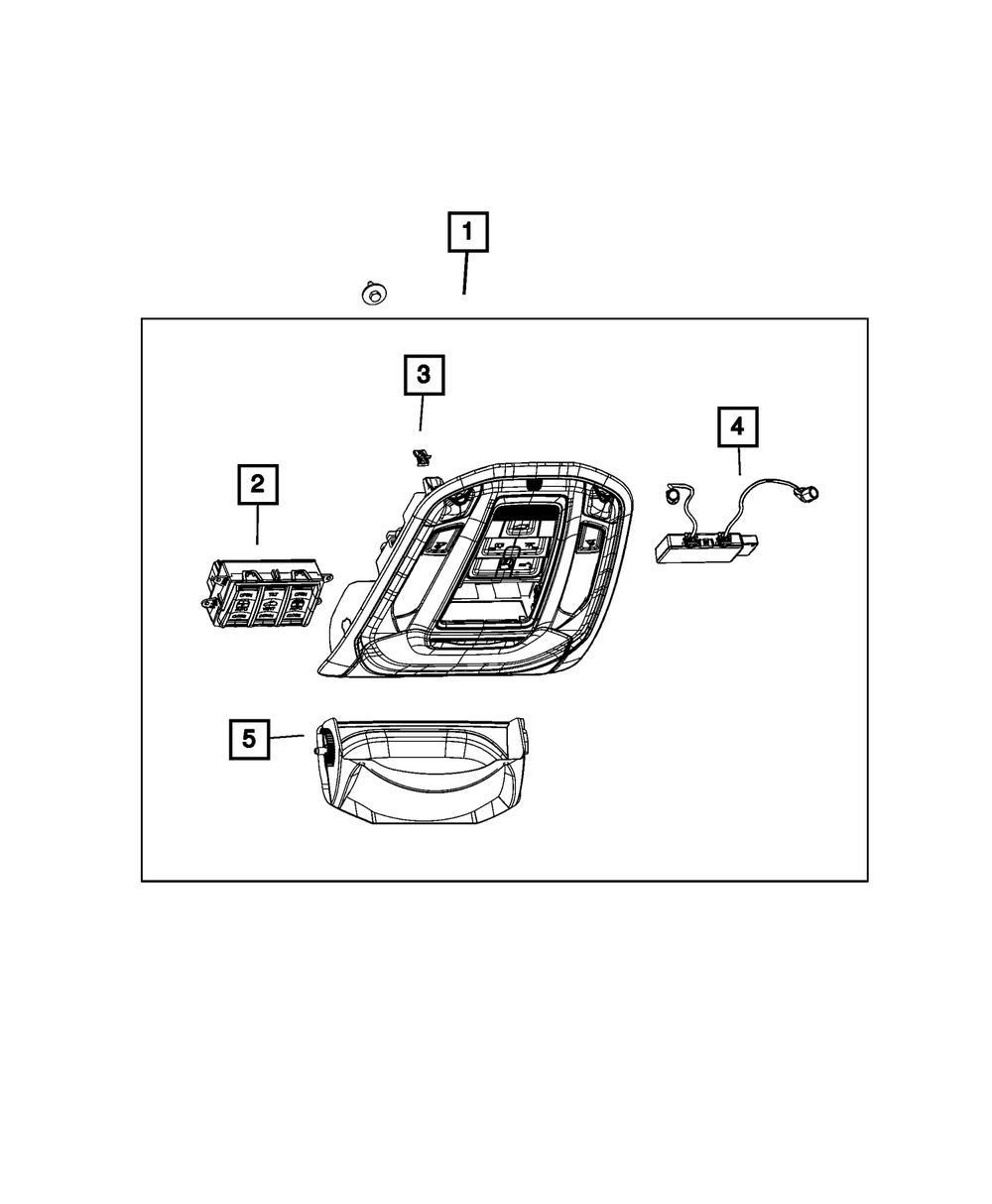 2021-2024 Jeep Security Transmitter 68395782AG | Mopar eStore