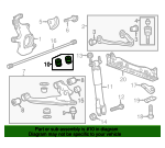 2011-2021 GM Front Lower Suspension Control Arm Bumper 20781438 ...