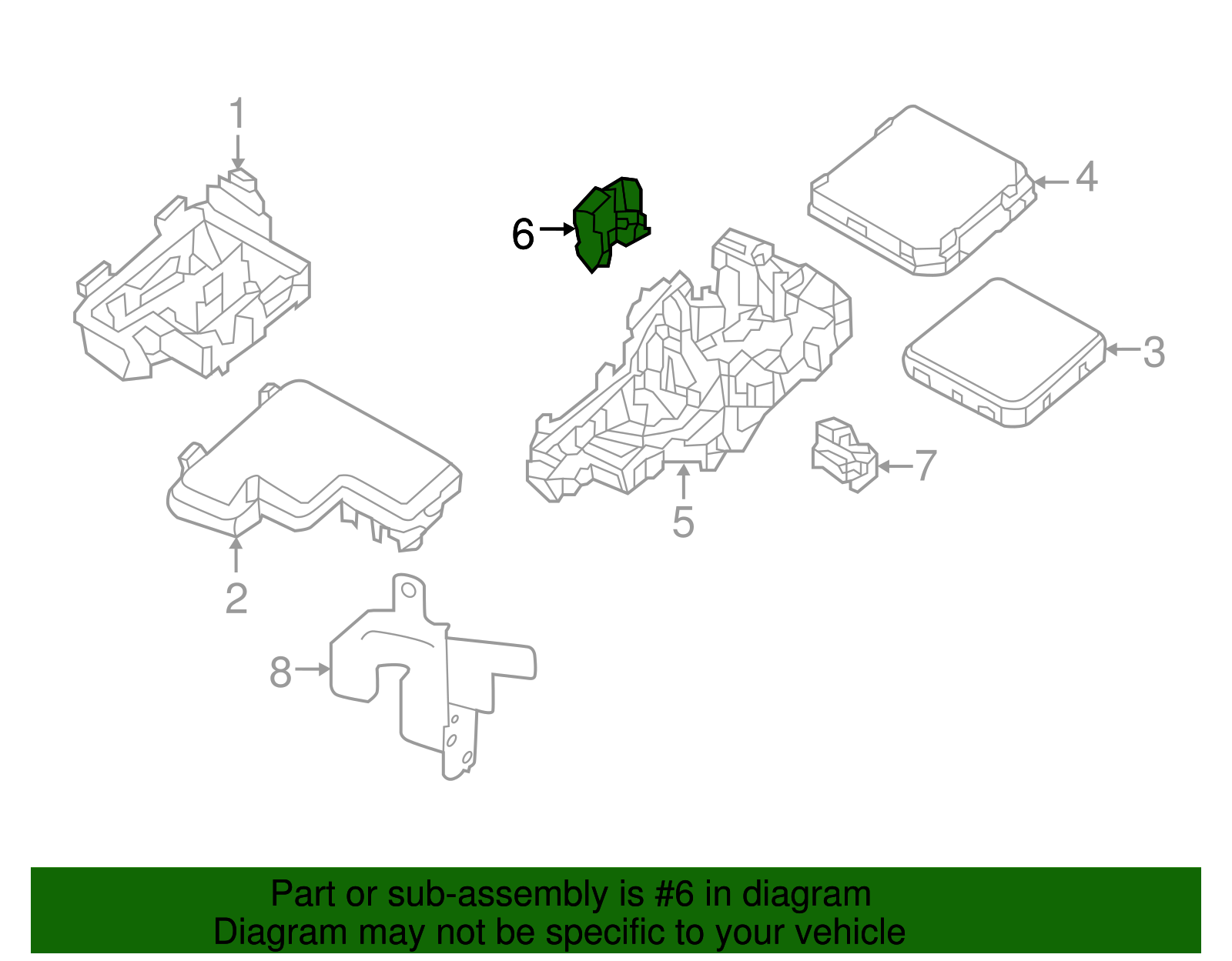 2014-2020 Nissan Rogue Cover 284B8-4BA0B | Nissan RVA