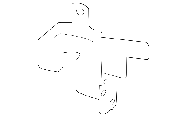 2014-2019 Nissan Rogue Cover Bracket 24230-4BA0C | TascaParts.com