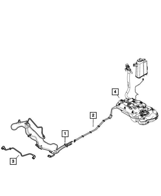 2019-2023 Mopar Fuel Line Bundle 68599204AA | Mopar eStore