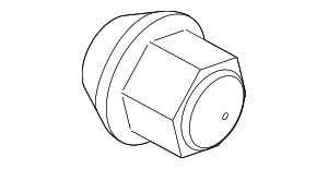 2011-2024 Ford Wheel Nut CV6Z-1012-B | OEM Parts Online