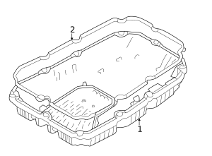 2020-2024 Nissan Trans Pan 31391-X280A | Nissan Parts Store