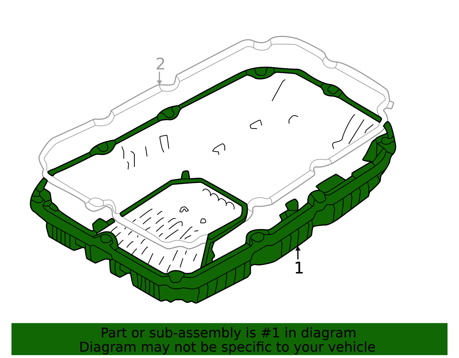 2020-2025 Nissan Transmission Oil Pan 31391-X280A | TascaParts.com