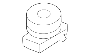 63117419740 - 2017-2025 BMW Headlamp Assembly Spacer (63-11-7-419-740 ...