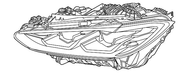 63-11-9-851-039 - Lens & Housing 2021-2024 BMW | Braman BMW & MINI Parts