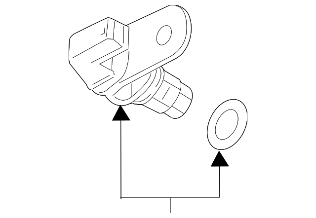 2014-2023 GM Engine Crankshaft Position Sensor 12669636 ...