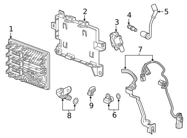 12725776 - Engine Control Module (ECM) 2023-2024 GM | Gateway Buick GMC ...