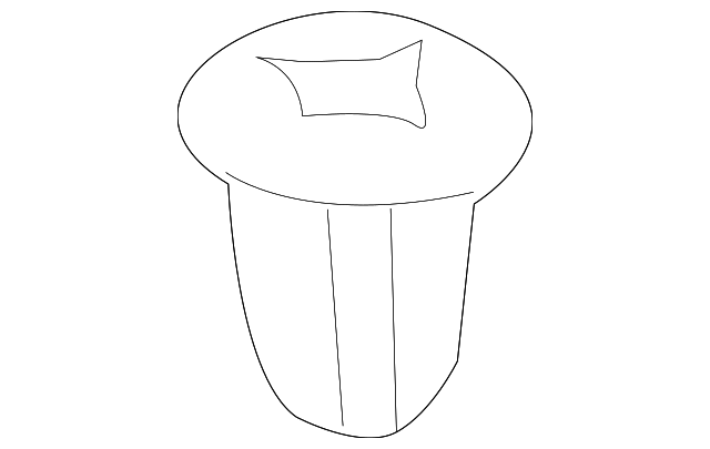 2001-2025 Toyota Rear Molding Nut 90176-A0001 | Toyota Parts Center