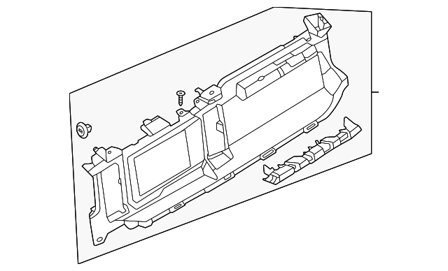 Genuine OEM Ford Part - Front Panel M2DZ-7804338-BZ | Genuine OEM Ford ...