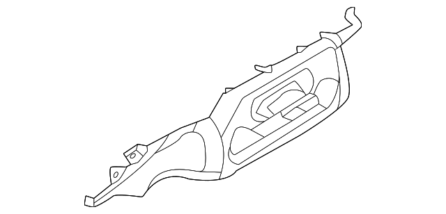 M2DZ-7804644-AA - Lower Molding 2021-2024 Ford Bronco | Ford Parts Direct