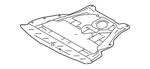 2017-2023 Nissan Under Cover 75890-6MA0A | OEM Parts Online