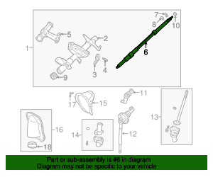 1996-2004 Toyota Main-Shaft 45210-35200 | OEM Parts Online