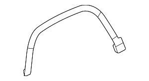 2014-2018 Jeep Cherokee Flare - Passenger Side (RH) 68210308AF ...