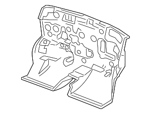 2013-2015 Chevrolet Spark Dash Panel Inner Insulator 95185042 ...