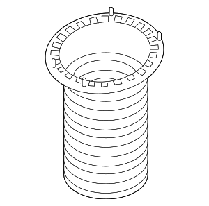 2004-2011 GM Front Suspension Strut Cartridge Upper Cover 96535008 ...