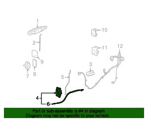 22862034 - Rear Driver Side Door Latch 2012-2014 GM | AutoNationParts.com