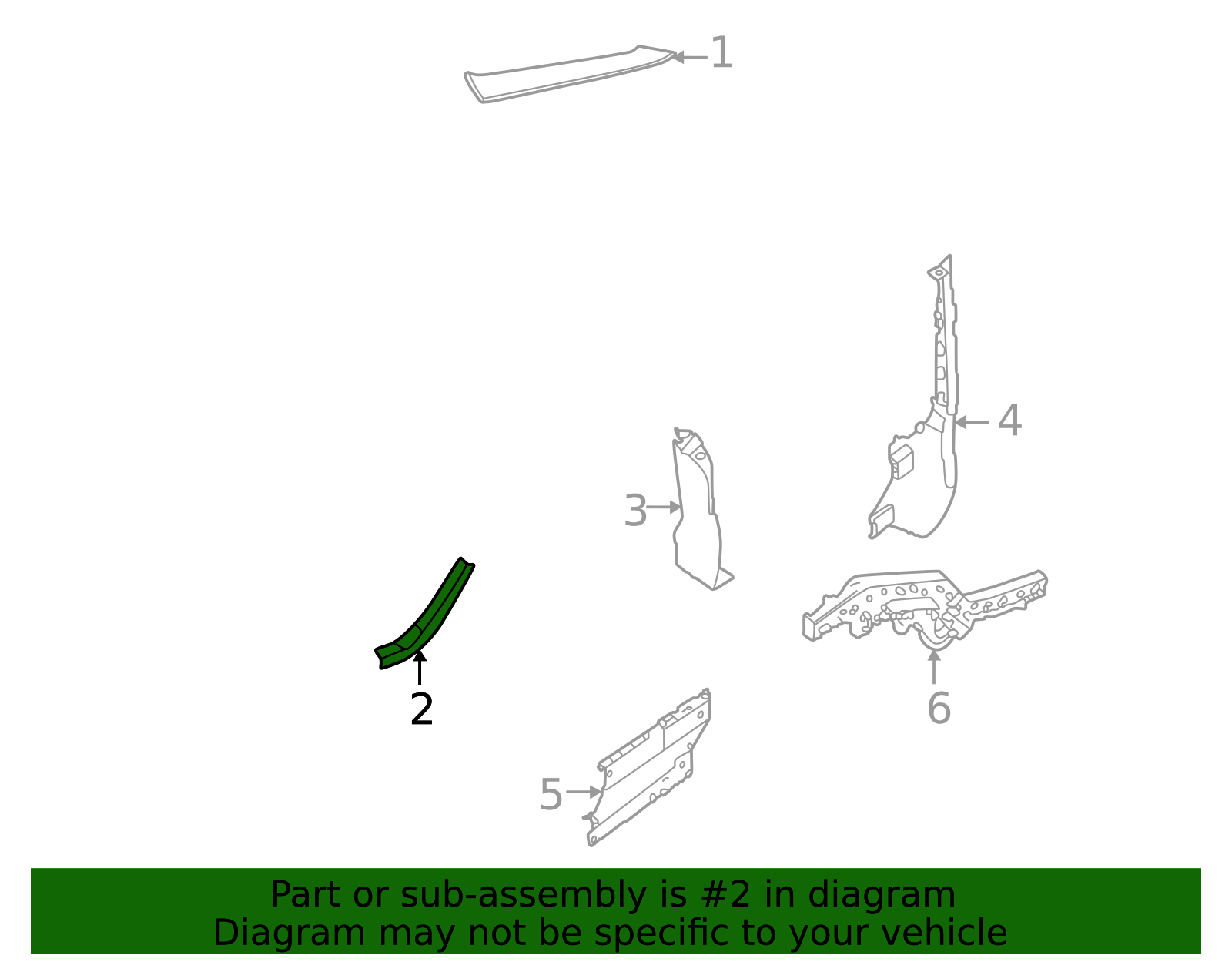 78865-6LB0A - 2020-2025 Nissan Sentra - Stone Guard | Anicra Nissan Parts