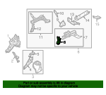 2013-2021 Nissan NV200 Side Member Rail Outer End G51F1-3LMMA | Parts ...