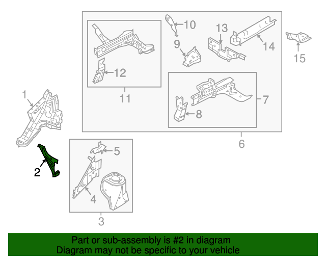 2013-2021 Nissan NV200 Front Panel F4191-3LMMA | OEM Parts Online