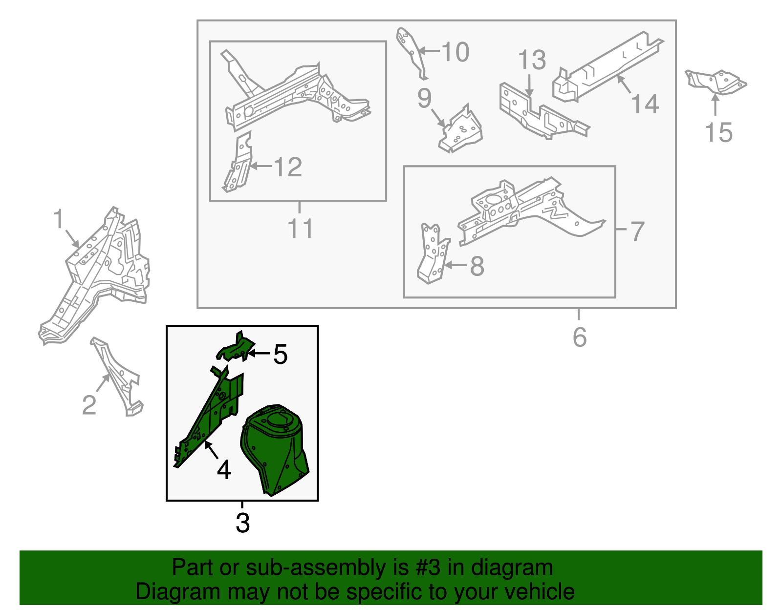 2013-2021 Nissan NV200 Apron Assembly F4120-3LMMA | Nissan RVA