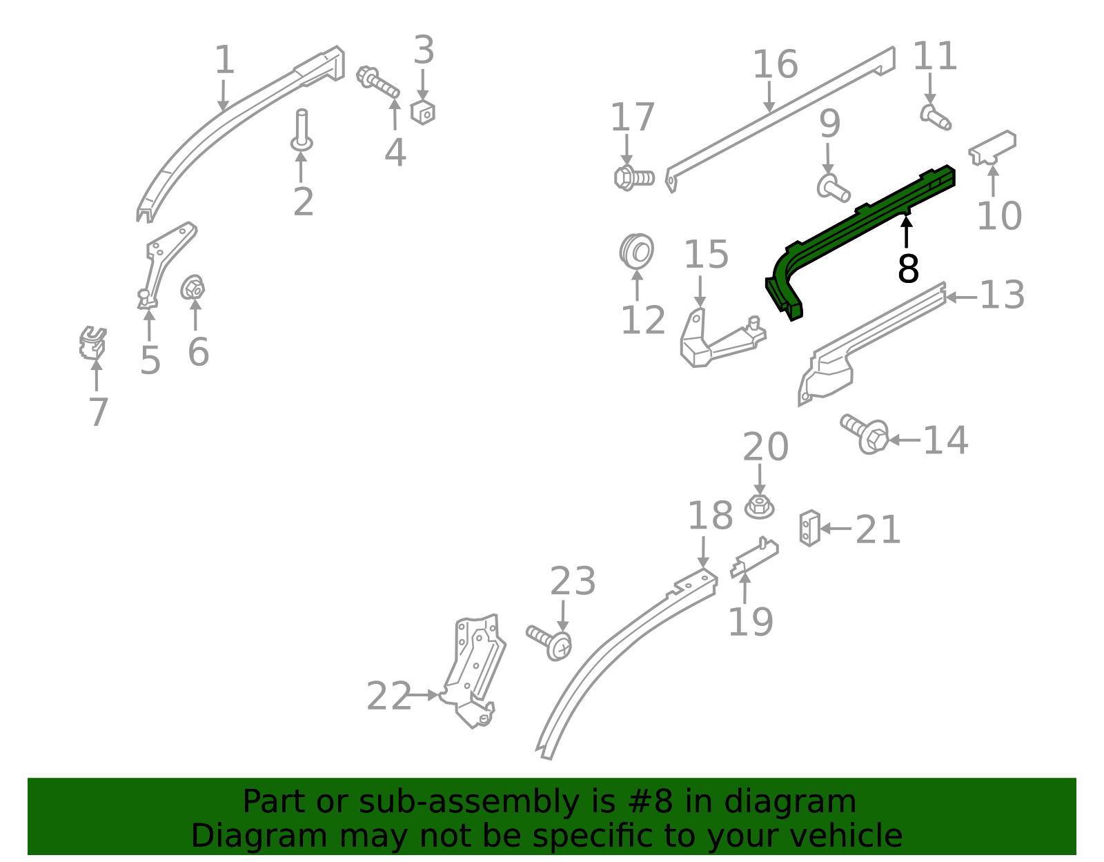 DT1Z-1525004-Q - High-Quality Center Track for 2014-2023 Ford Transit ...