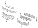 22995188 - Front Lower Grille 2014-2016 Chevrolet | Chevrolet Parts Direct