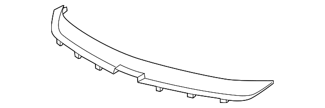 2014-2016 Chevrolet Radiator Air Upper Deflector 22995175 GM ...