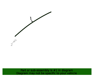 73853-6LB0A - Roof Molding 2020-2024 Nissan Sentra | Nissan Parts ...