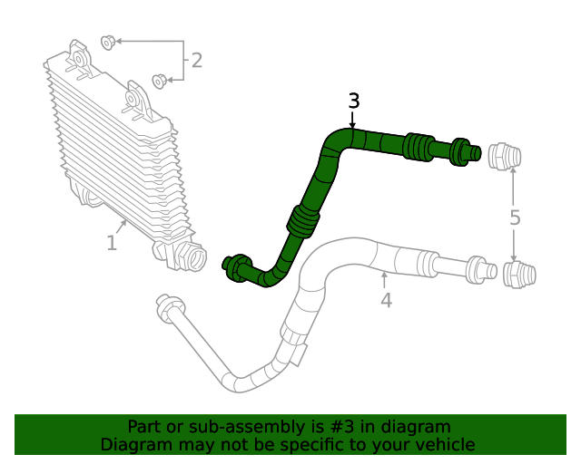 68301939AA - Chassis Presenter Left | Mopar Parts Canada