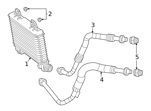 68301939AA - Chassis Presenter Left | Mopar Parts Canada
