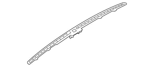 2015-2018 Porsche Macan Defroster Trim 95B-858-365-A-6W0 | OEM Parts Online