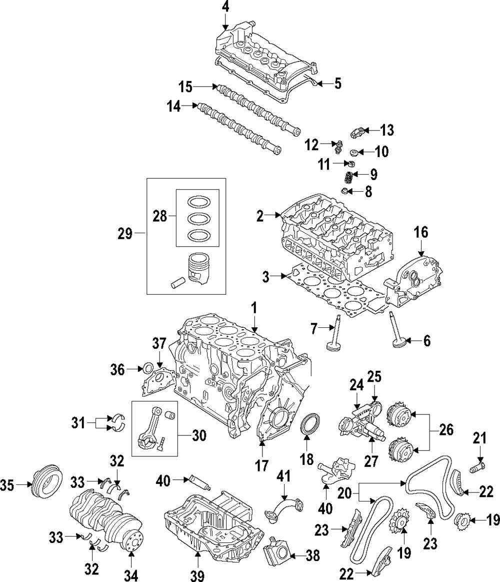 2011-2018 Volkswagen Timing Gear Set 03H-109-569-A | VW Parts Online