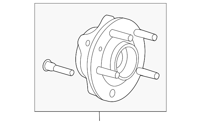 2009-2019 Ford Hub Assembly BT4Z-1104-B | OEM Parts Quick
