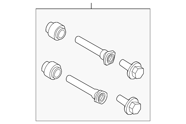 2013-2019 Ford Disc Brake Caliper Bolt Kit GB5Z-2C150-A | TascaParts.com