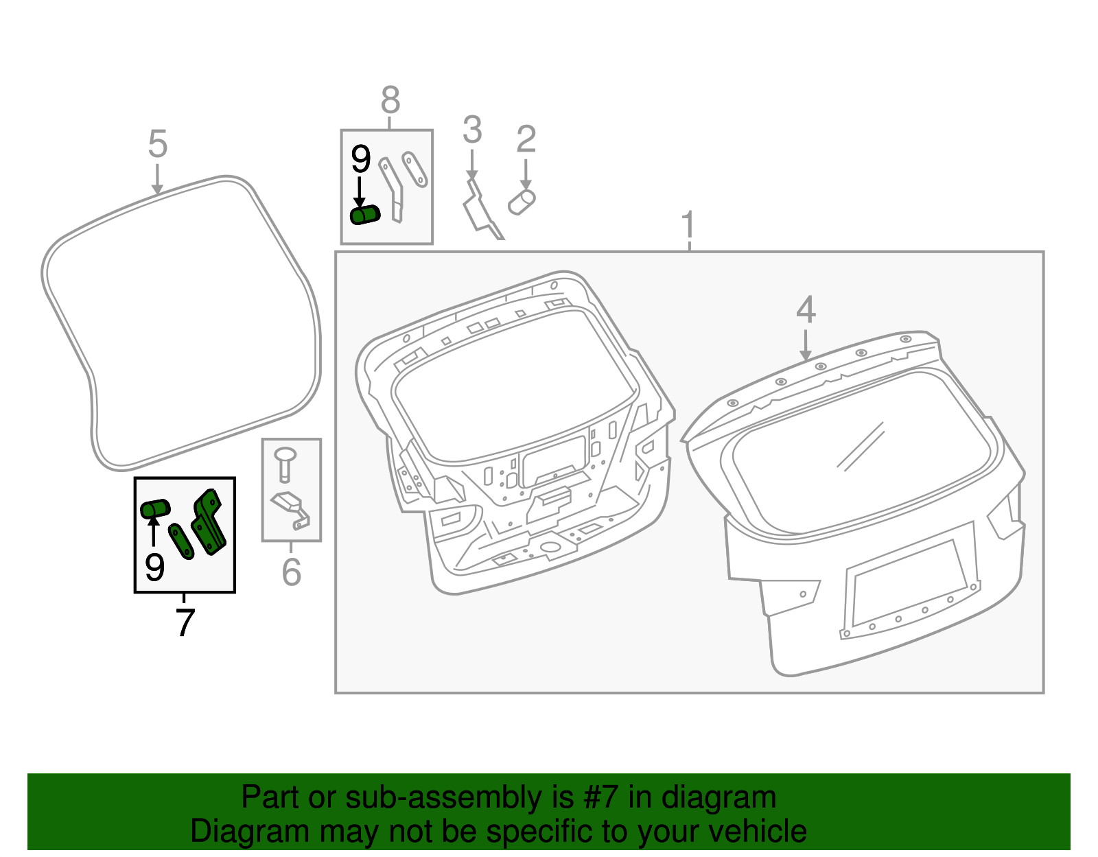 2016-2020 Infiniti QX60 Upper Bracket 76648-9NC1A | Faulkner Infiniti ...