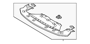 GHP9-50-0S0A - Lower Deflector - 2014-2017 Mazda 6 | Mazda Swag