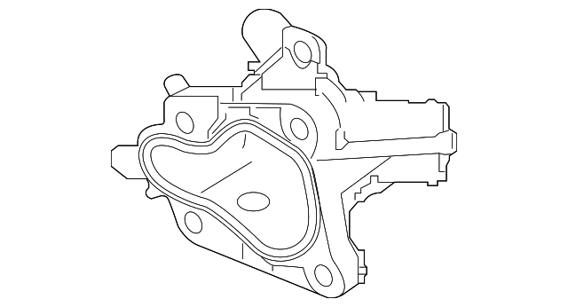 2019-2023 Nissan Water Outlet 11060-6CA0A | GetOEMParts.com