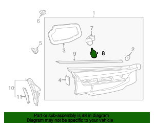 1988-2023 Mazda Bulb 0000-11-0921 | RealMazdaParts.com