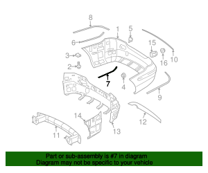 209-885-01-21 - Upper Rail 2003-2009 Mercedes-Benz | Mercedes-Benz USA ...