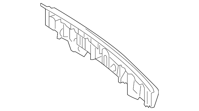 207-885-01-65 - Bumper Impact Absorber 2010-2013 Mercedes-Benz ...