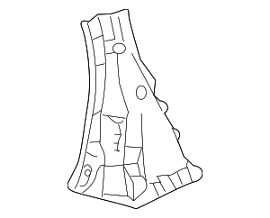 2008-2021 Toyota Land Cruiser Lower Reinforced 61712-60070 | Toyota ...