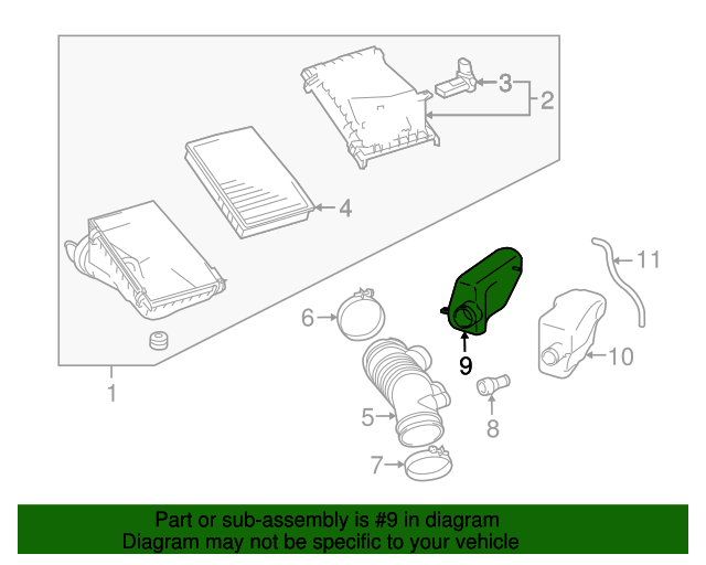 2010-2021 Lexus GX460 Resonator 17893-38040 | OEM Parts Online