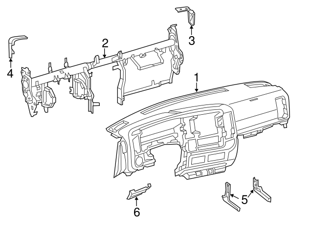 2012-2021 Nissan Stay Bracket 68170-1PA0A | TascaParts.com