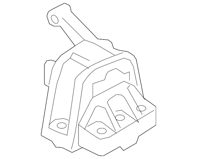 2015-2018 Audi Motor Mount 5N0-199-262-K | Audi USA Parts