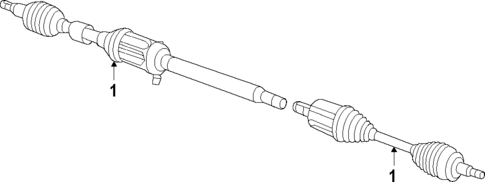 Front Axle for 2018 Chrysler Pacifica | Mopar Parts Canada