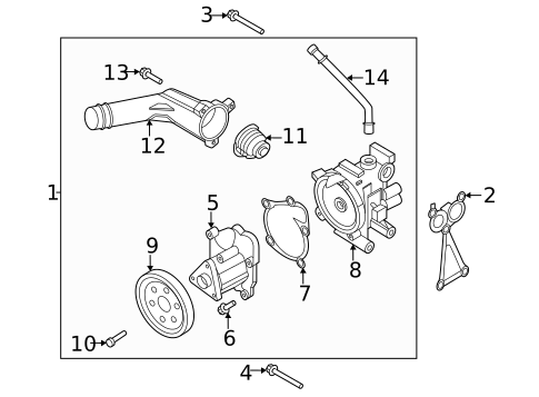 Water Pump for 2023 Genesis G80 | Hyundai OEM Parts Direct